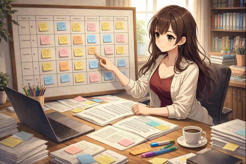 Reverse Outline Method for Editing Your Novel – Green Where You Water It